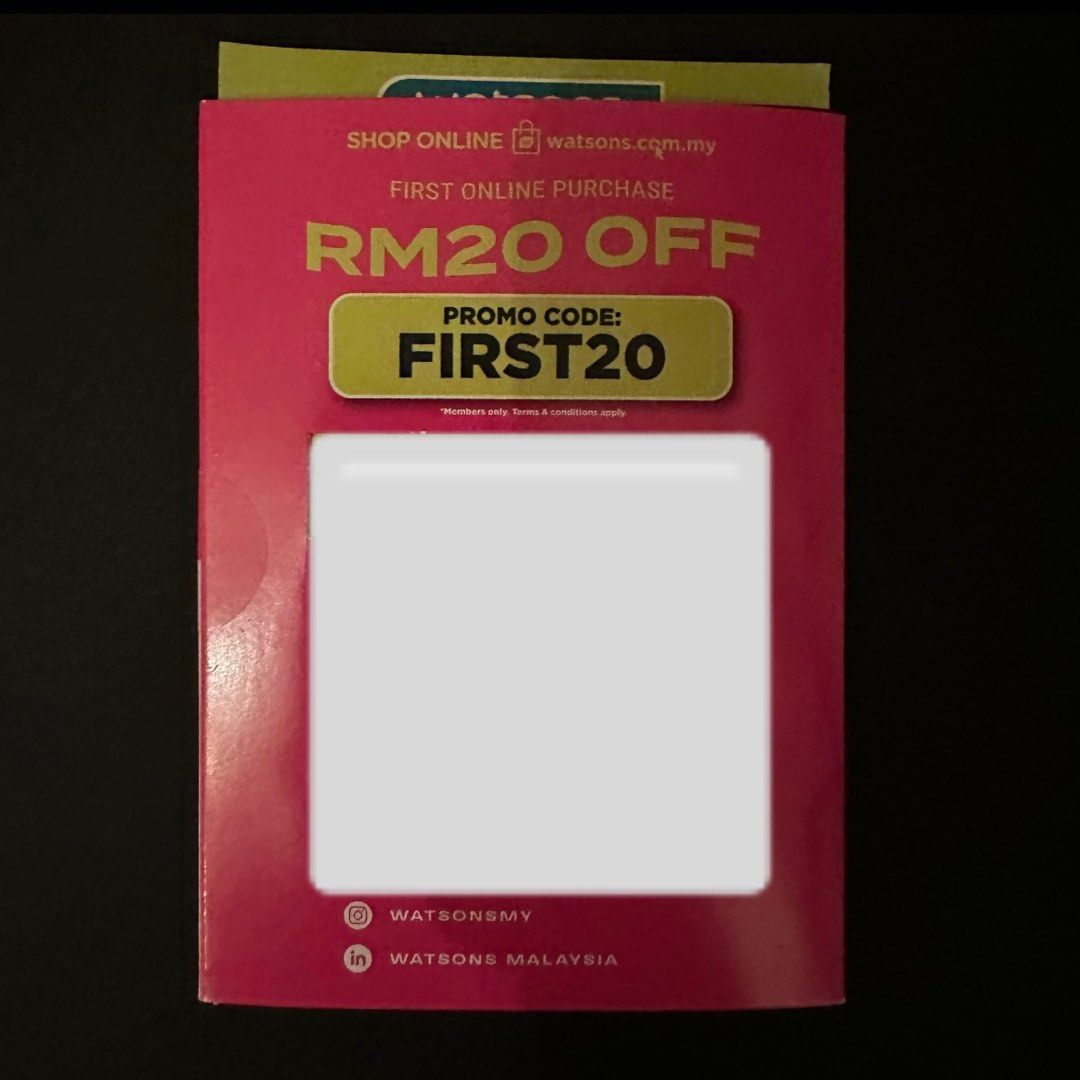 TNG NFC + Watson Card, Hobbies & Toys, Travel, Travel Essentials ...