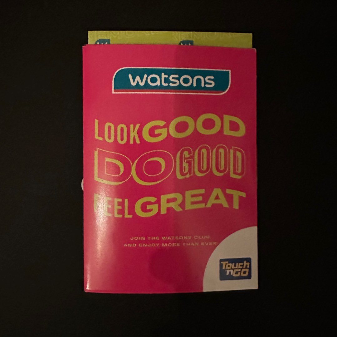 TNG NFC + Watson Card, Hobbies & Toys, Travel, Travel Essentials ...