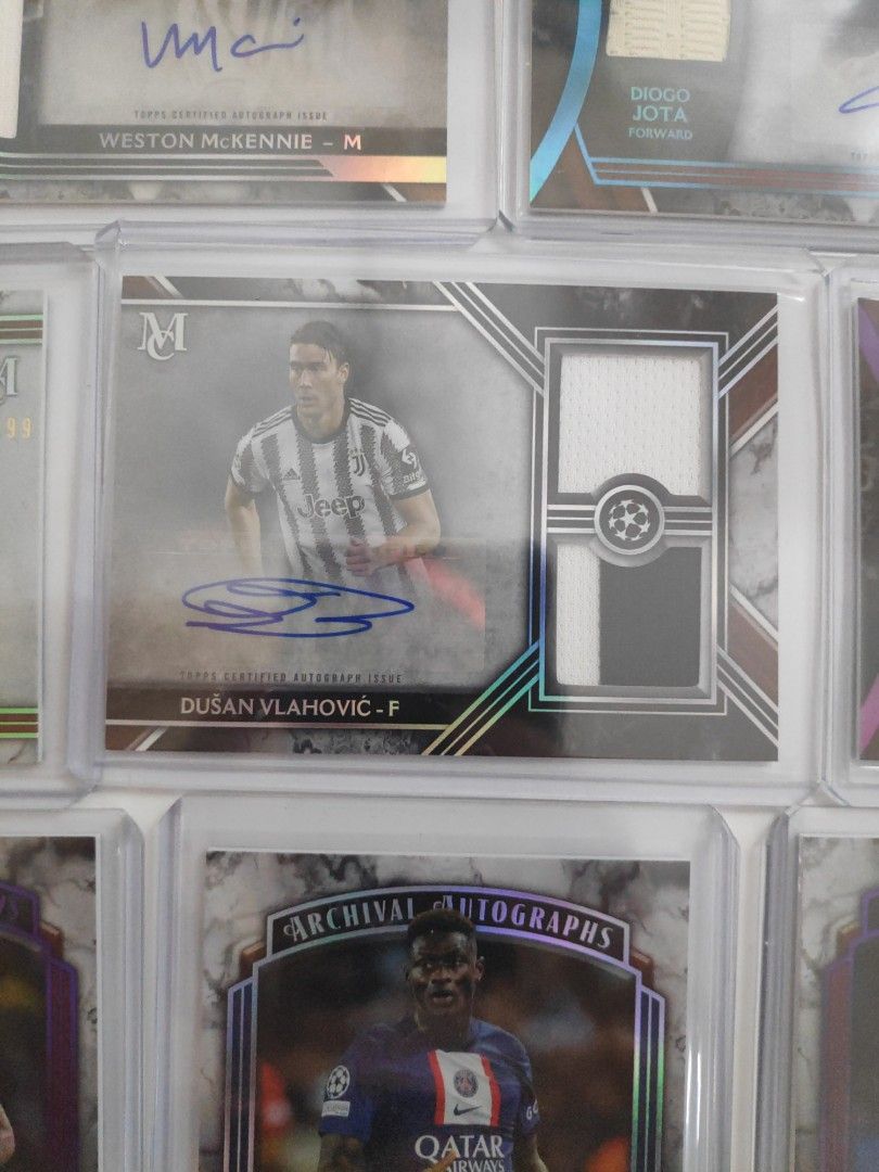 Topps Museum Soccer Cards Authentic Autograph Signature Player Worn ...