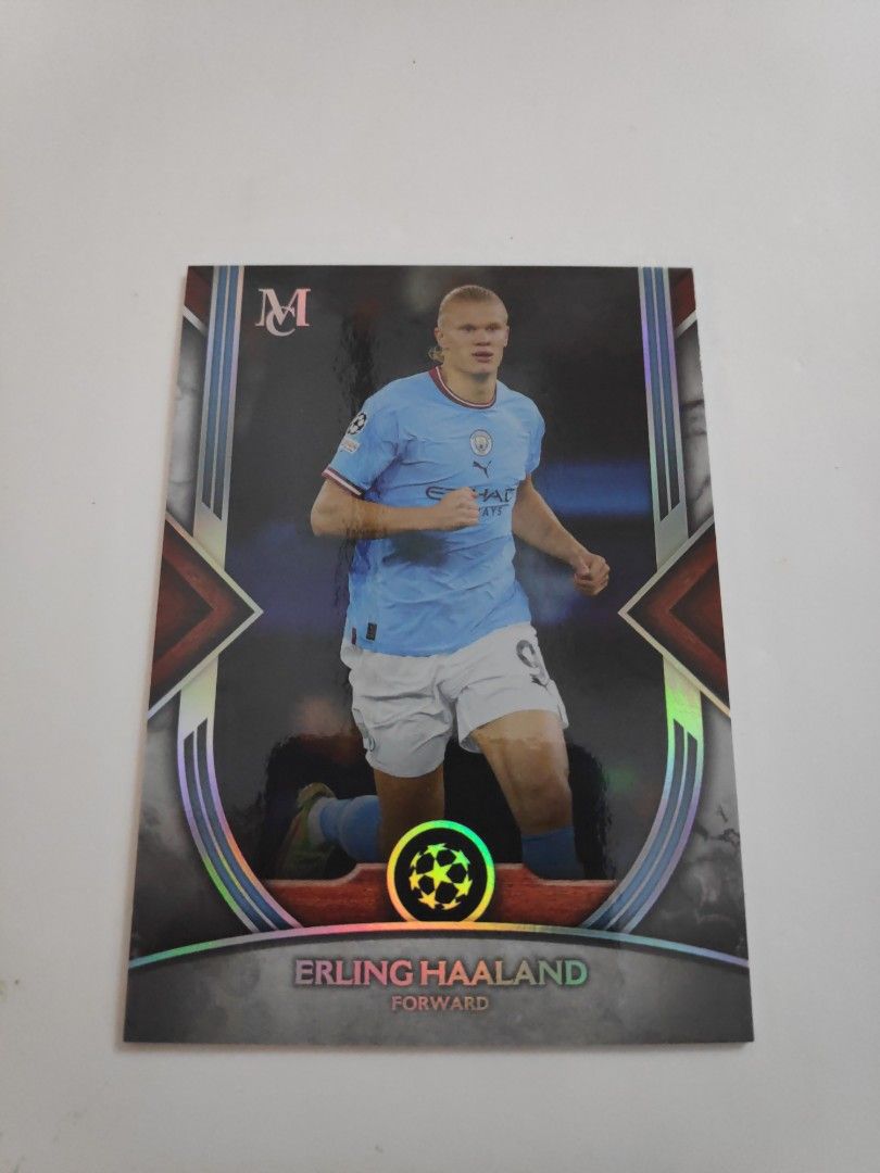 Topps Museum Soccer Cards Rare Erling Haaland, Hobbies & Toys, Toys ...