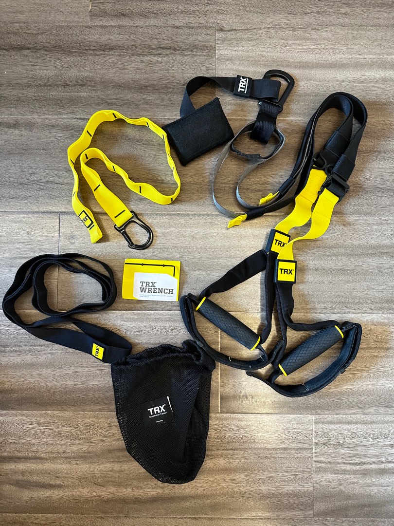 TRX Pro 4 - Singapore store with invoice, resistance band, Sports Equipment, Exercise & Fitness ...