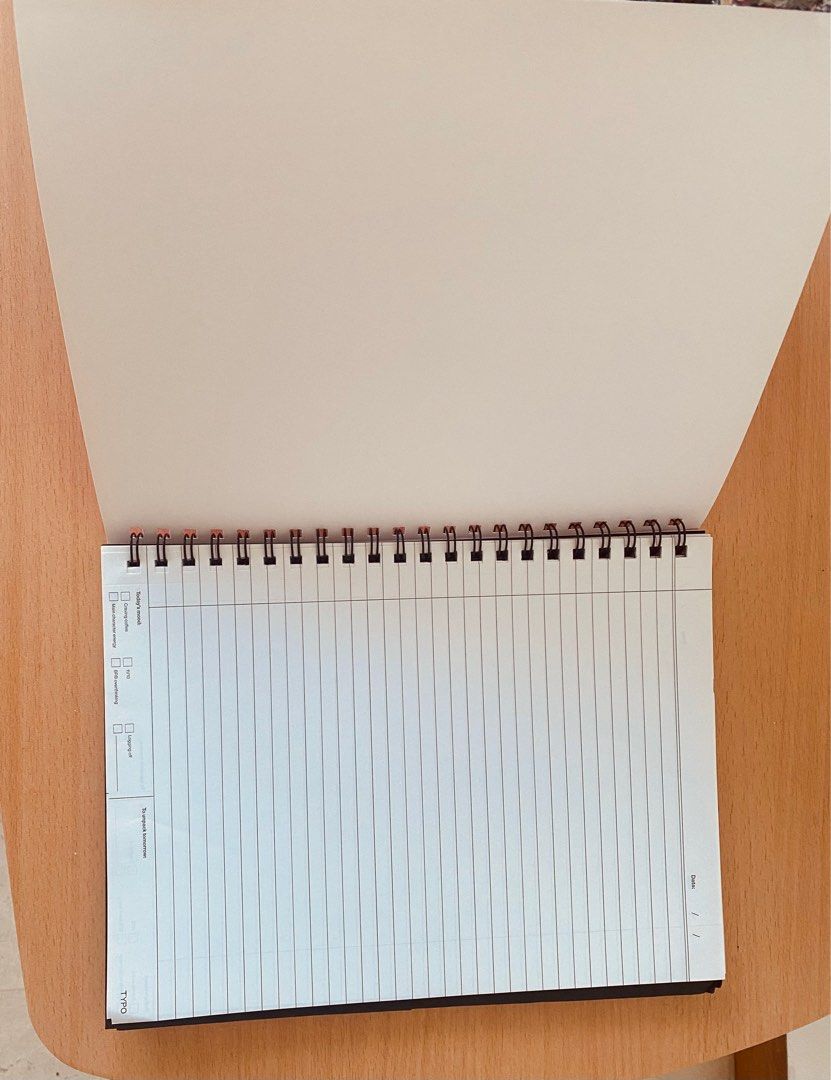Typo A4 campus notebook, Everything Else on Carousell