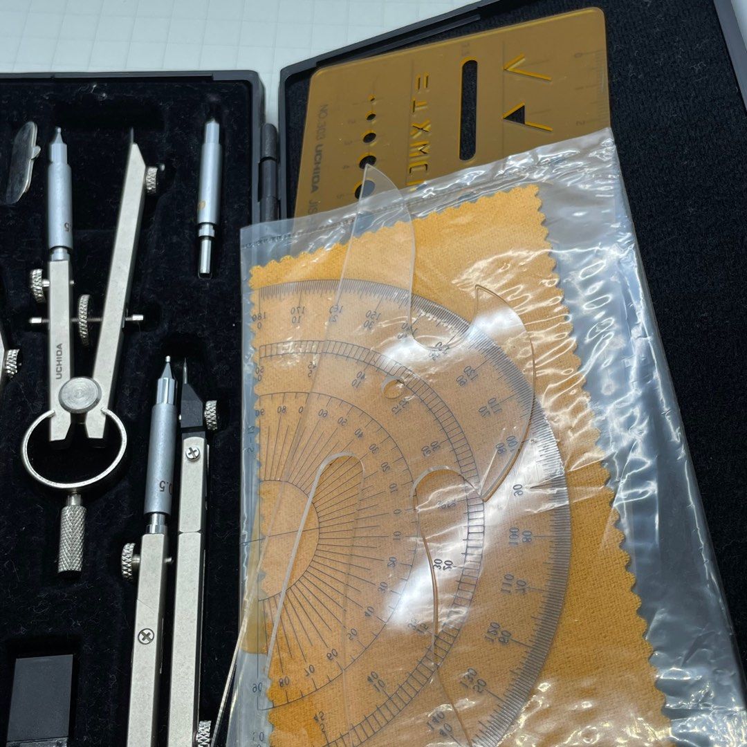 Uchida Compasses Set Made in Japan, Hobbies & Toys, Stationery & Craft, Stationery & School ...