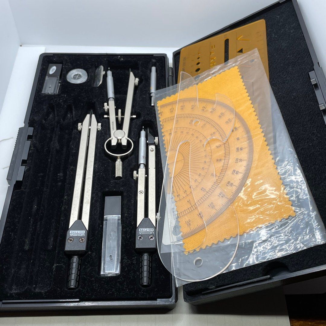 Uchida Compasses Set Made in Japan, Hobbies & Toys, Stationery & Craft, Stationery & School ...