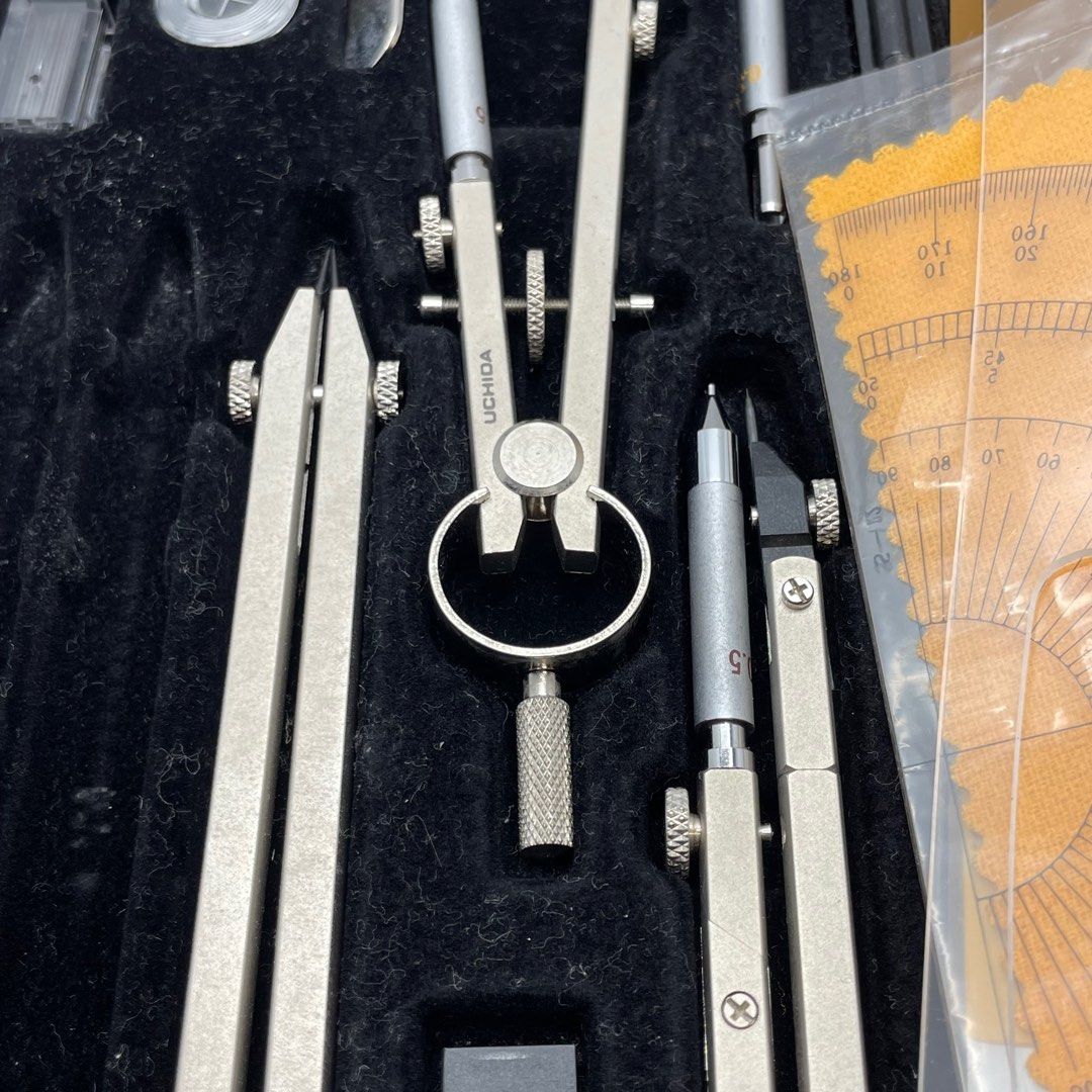 Uchida Compasses Set Made in Japan, Hobbies & Toys, Stationery & Craft, Stationery & School ...