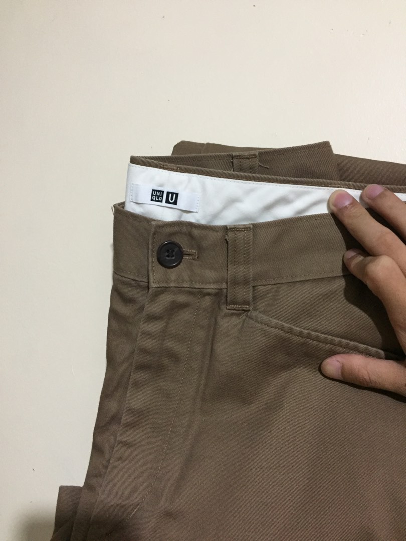 UNIQLO CHINOS CHOCO on Carousell