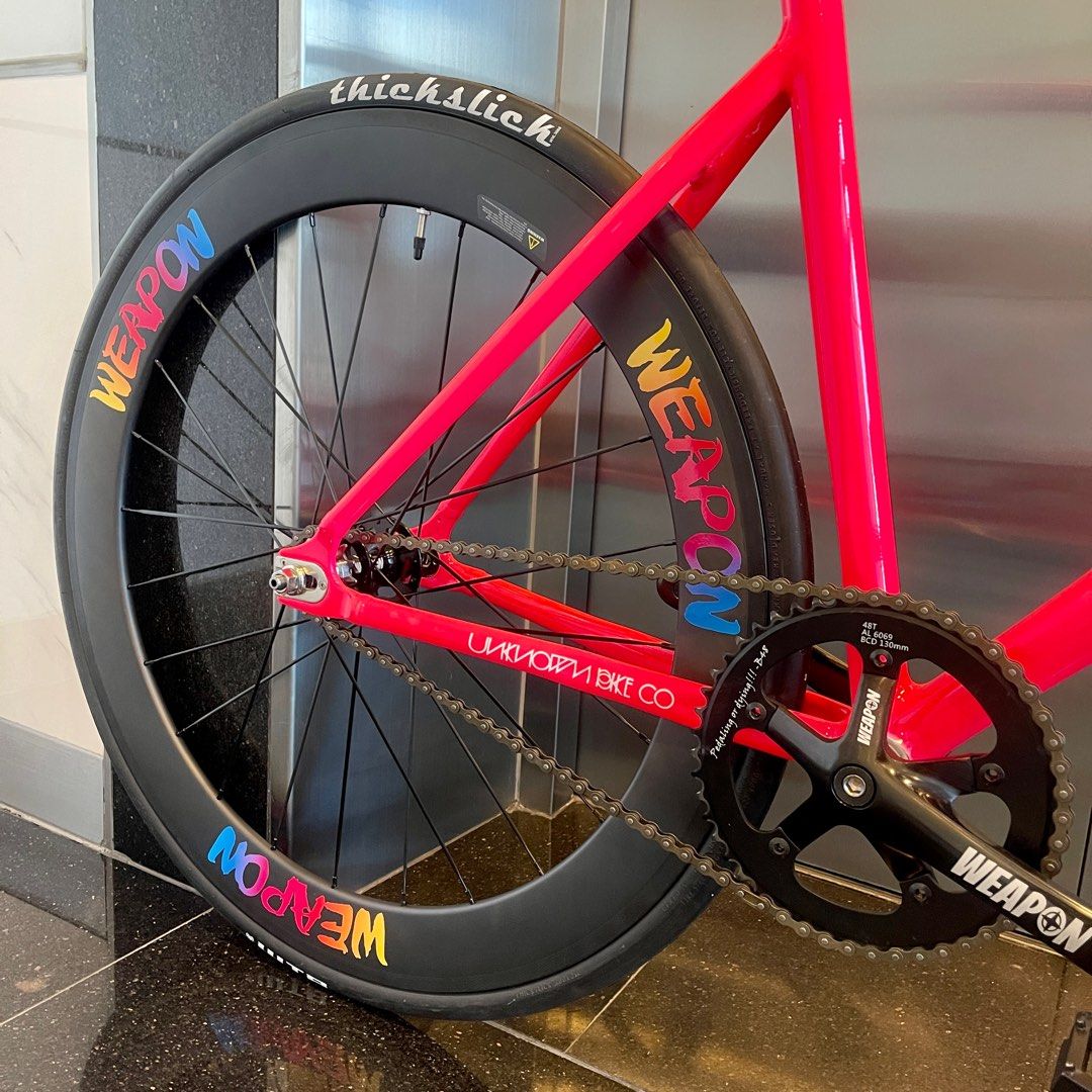 Unknown fixie bike/frame set $470/complete $790/fixie gear bike/brand ...