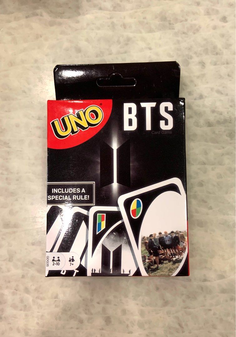 UNO BTS Card Game, Hobbies & Toys, Toys & Games on Carousell
