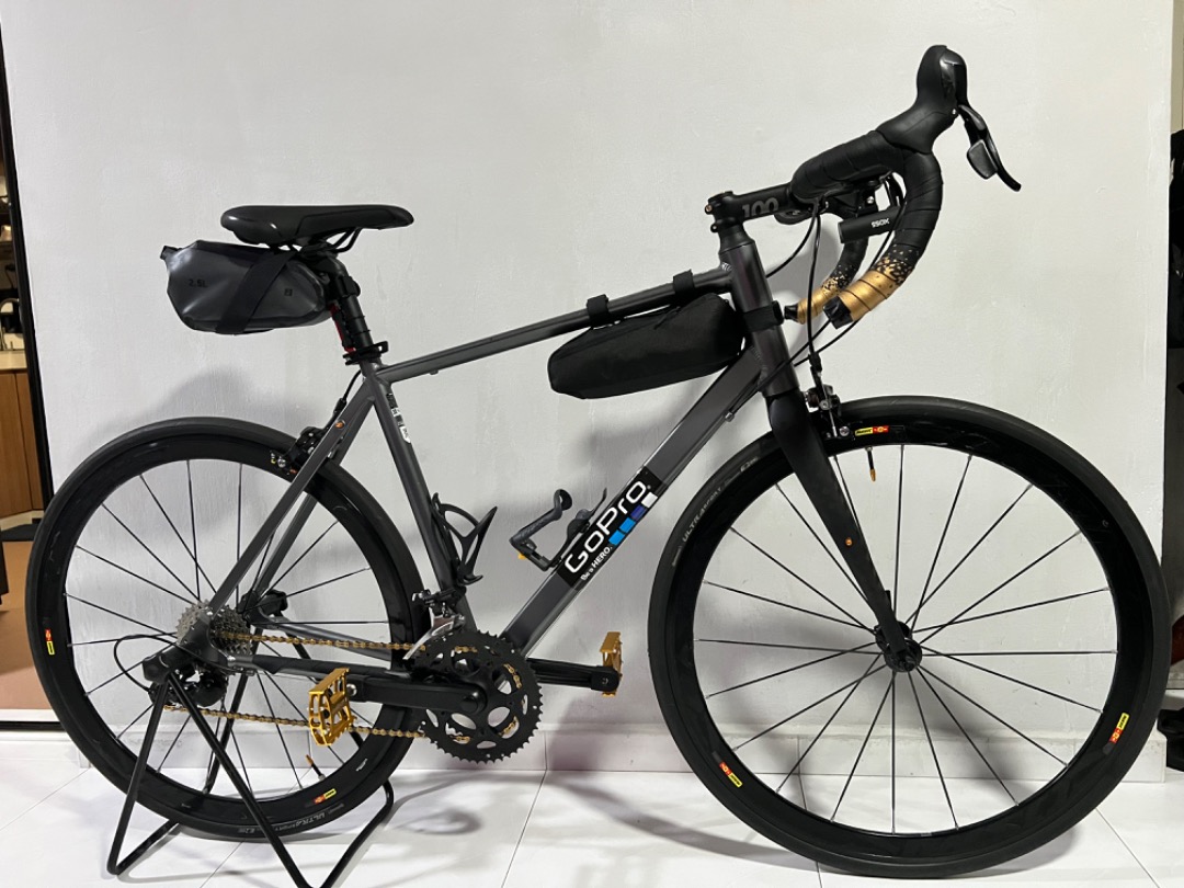 Upgraded Decathlon RC 120 Road Bike, Sports Equipment, Bicycles & Parts ...