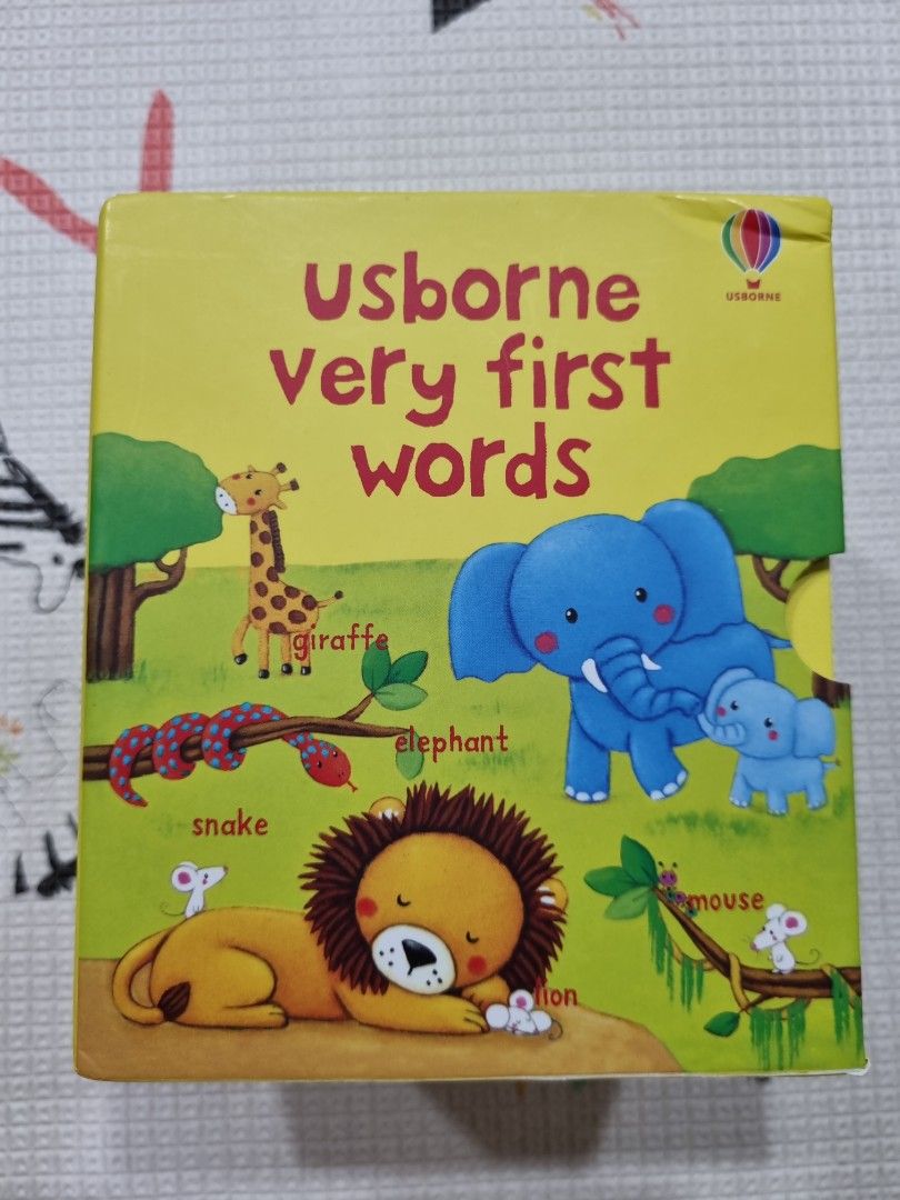 Usborne Very First Words, Babies & Kids, Infant Playtime on Carousell