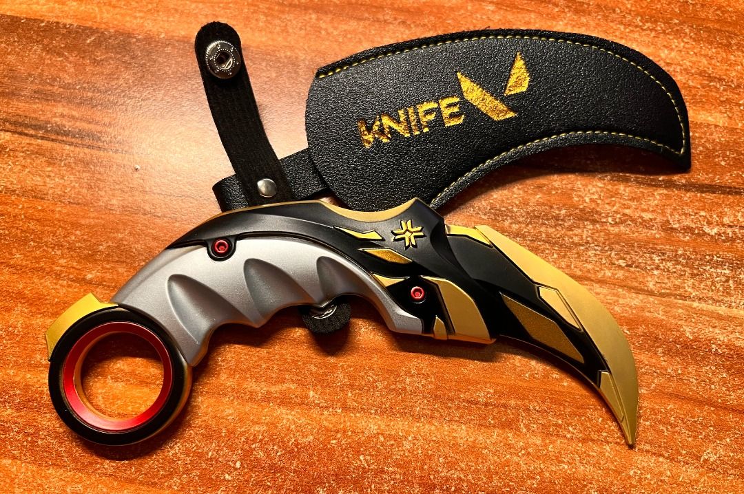 Valorant 2021 Champions Karambit (Stainless Zinc Alloy), 興趣及遊戲, 玩具 & 遊戲 ...