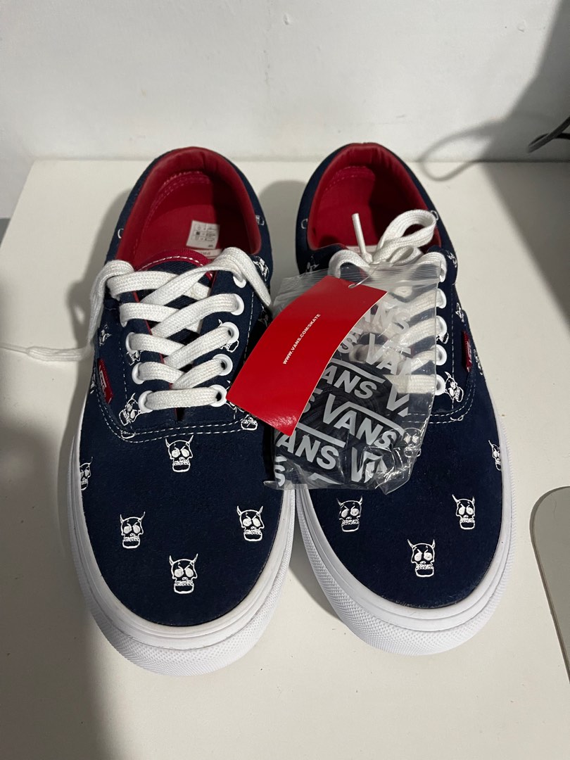 Vans Era Pro Kader Sylla Suede Skate Shoes on Carousell