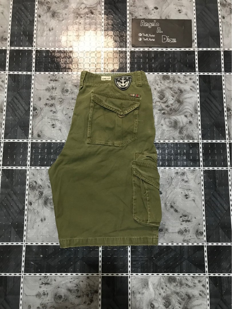Vintage military 6pocket short on Carousell