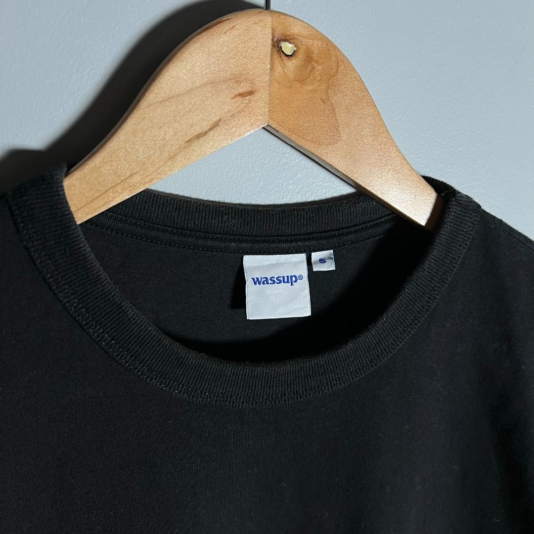 Wassup Logo Tee Heavyweight T-Shirt, Men's Fashion, Tops & Sets ...