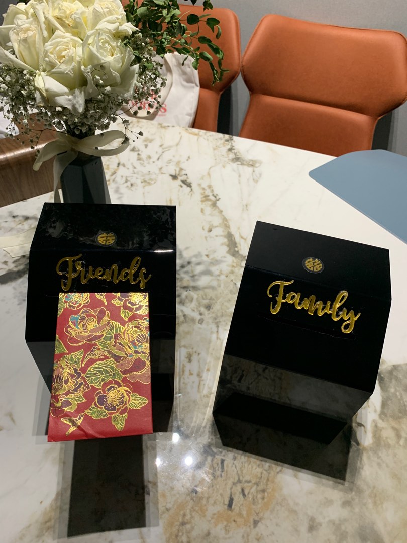 Wedding angpow boxes, Hobbies & Toys, Stationery & Craft, Craft ...