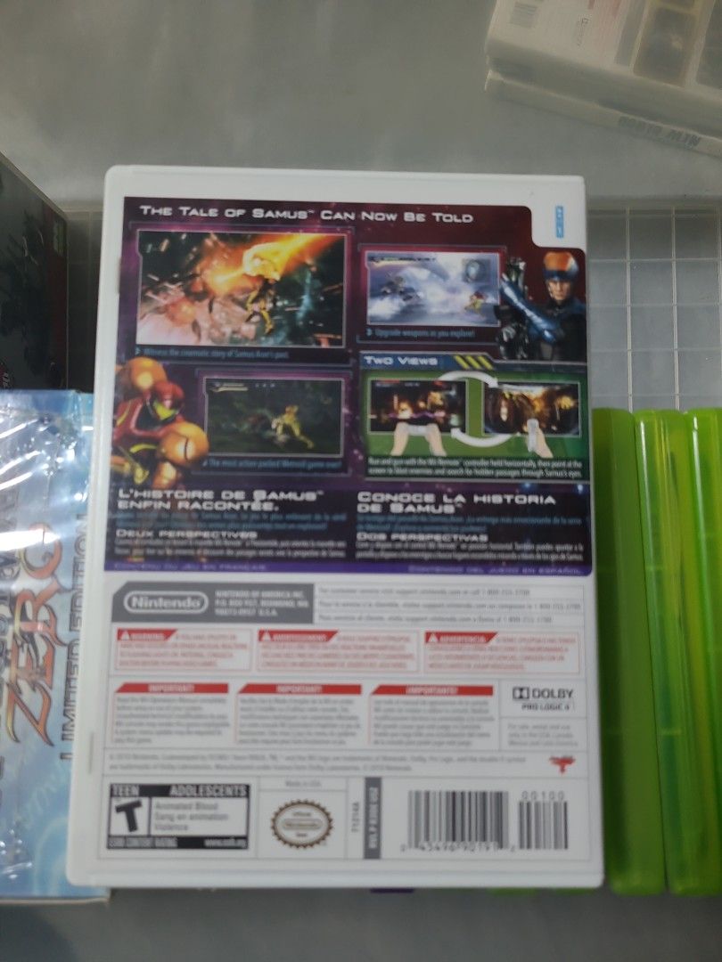 Wii Metroid Other M, Video Gaming, Video Games, Nintendo on Carousell