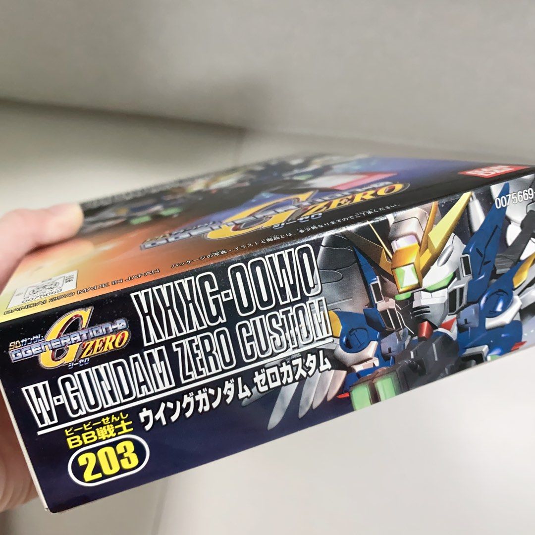 Wing Gundam Zero Custom (SD), Hobbies & Toys, Toys & Games on Carousell