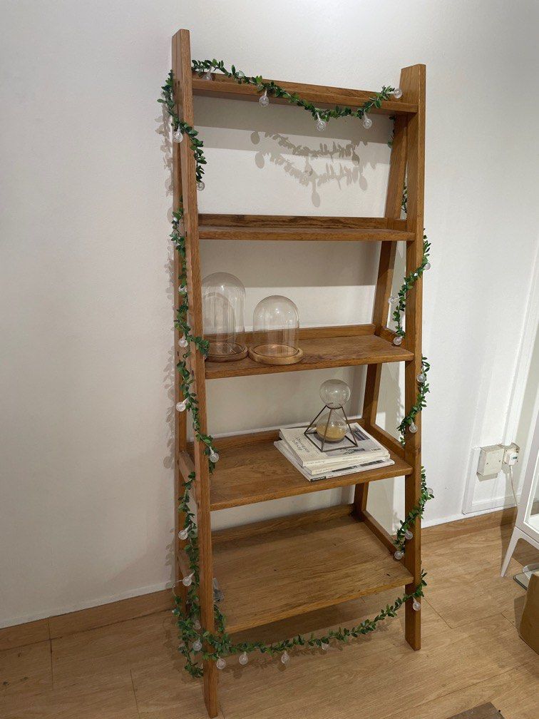 Wooden steps rack, Furniture & Home Living, Furniture, Shelves ...
