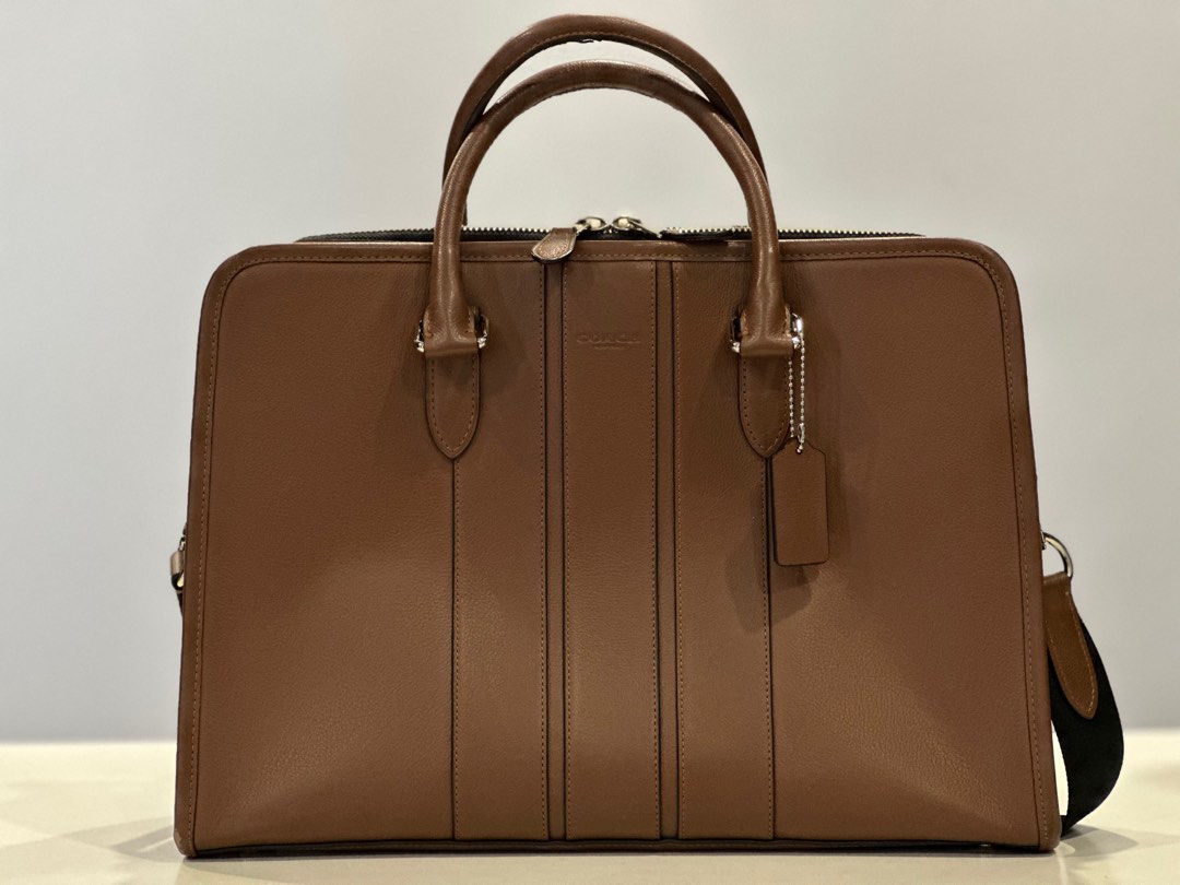 WTS Coach Briefcase, Men's Fashion, Bags, Briefcases on Carousell