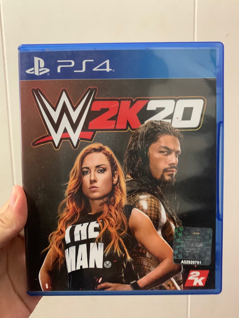 WWE 2k20 PS4 GAME CD, Video Gaming, Video Games, PlayStation on Carousell