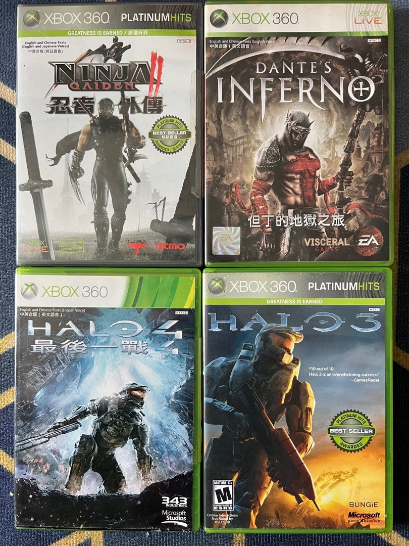 Xbox 360 Games selling as a set Video Gaming Video Games Xbox on Carousell
