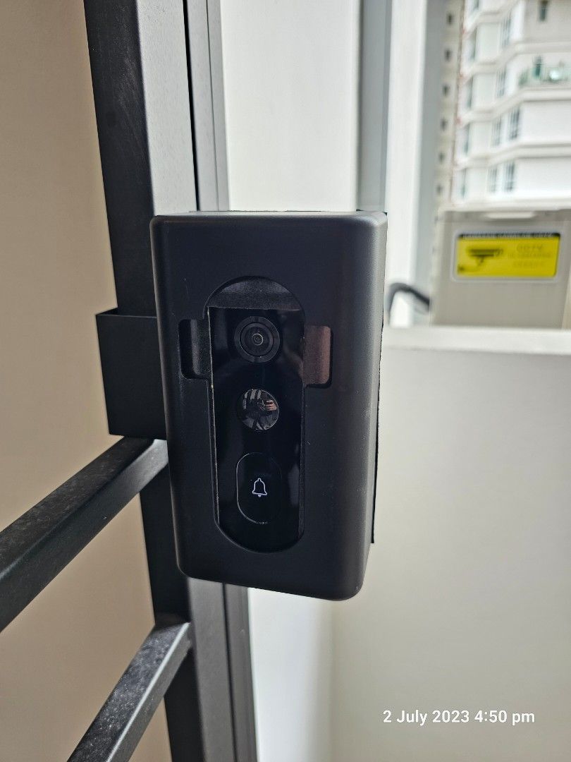 Xiaomi doorbell 3, free door clamp box, Furniture & Home Living ...