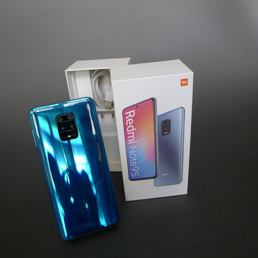 Xiaomi Redmi Note 9S Aurora Blue 6GB Ram 128GB Rom Full box, Mobile Phones & Gadgets, Mobile ...