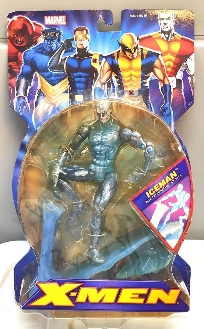 X-Men Classics Angel, Beast, Gambit, Iceman, Nightcrawler, Rogue ...