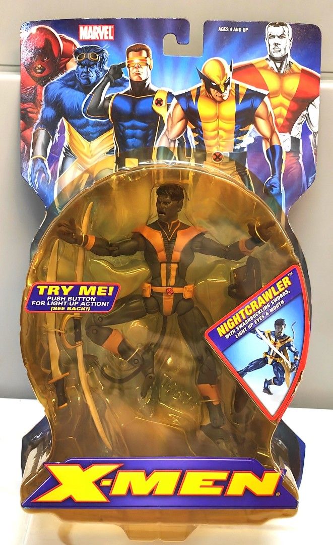 X-Men Classics Angel, Beast, Gambit, Iceman, Nightcrawler, Rogue ...