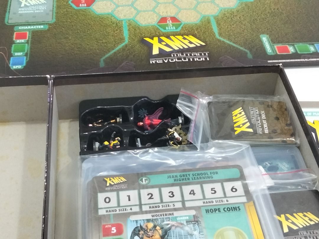 X-Men: Mutant Revolution Board Game, Hobbies & Toys, Toys & Games on ...