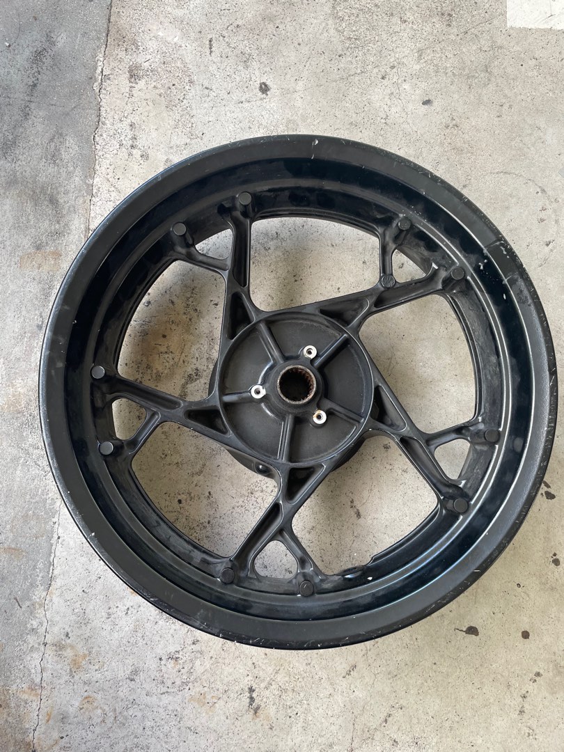 Yamaha Xmax rear rim ., Motorcycles, Motorcycle Accessories on Carousell