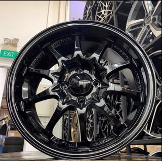15" CE28 Design Sport Rims 4×100, Car Accessories, Tyres & Rims on ...