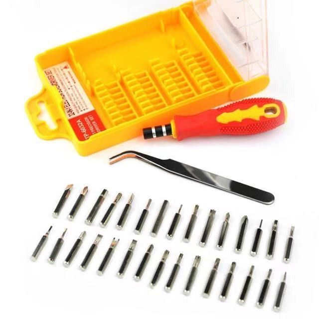 32-in-1 Screwdriver Set Fine Hardware Set Hand Tool Kit, Furniture ...