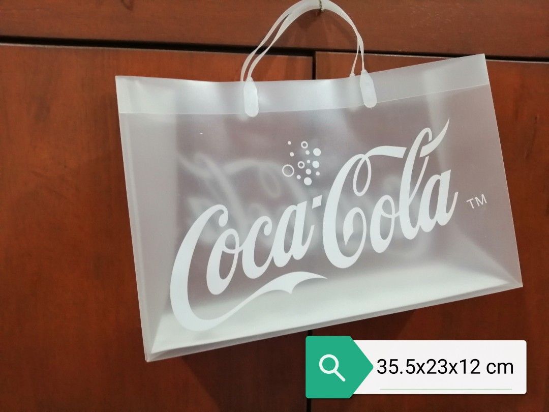 (3 in 1) Coca Cola Coke Bag Drawstring Bag, Hobbies & Toys ...