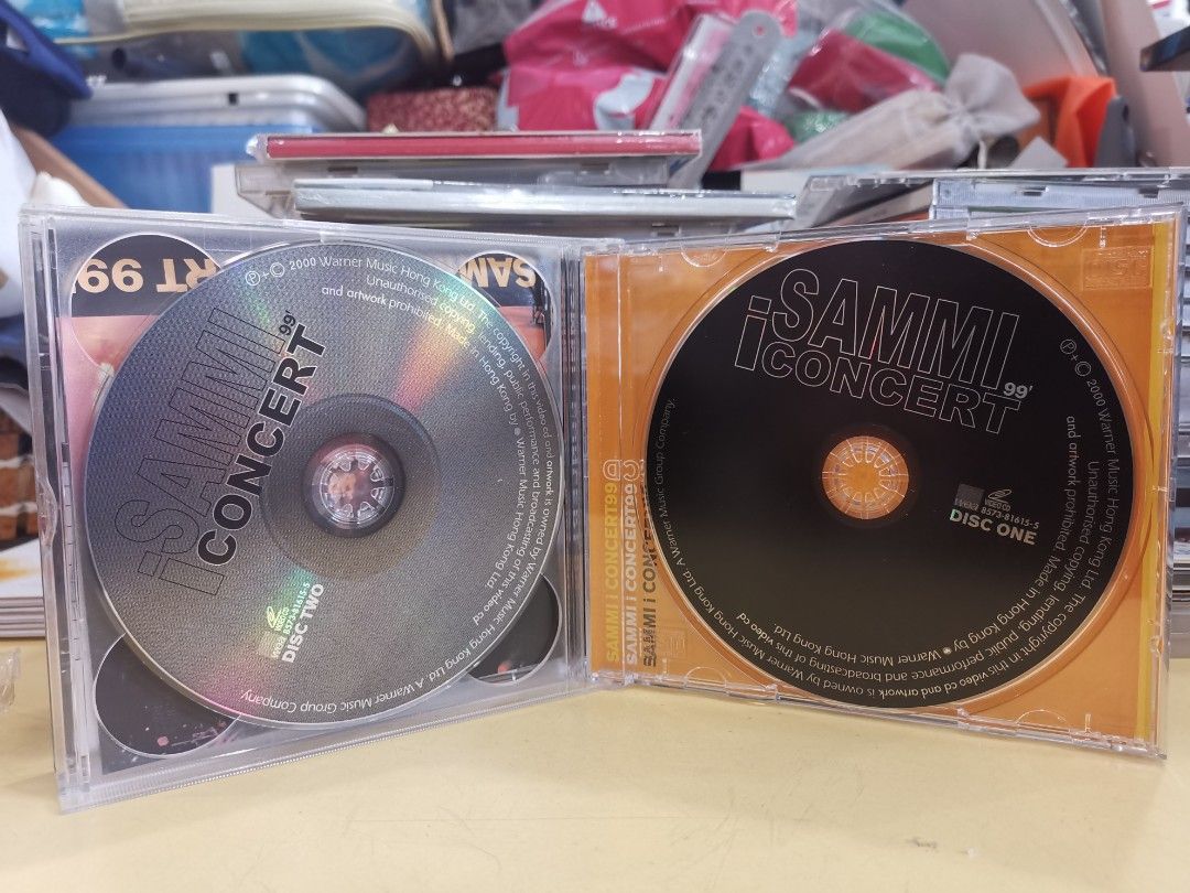 (3VCD) 鄭秀文 Sammi SAMMI I CONCERT 99', Hobbies & Toys, Music & Media, CDs & DVDs on Carousell