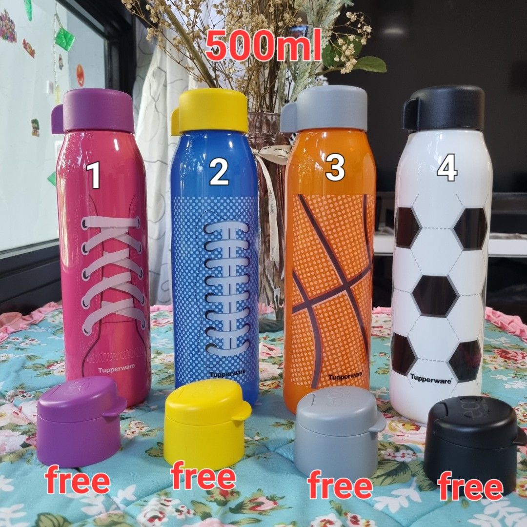 500ml fancy water bottles, Furniture & Home Living, Kitchenware ...