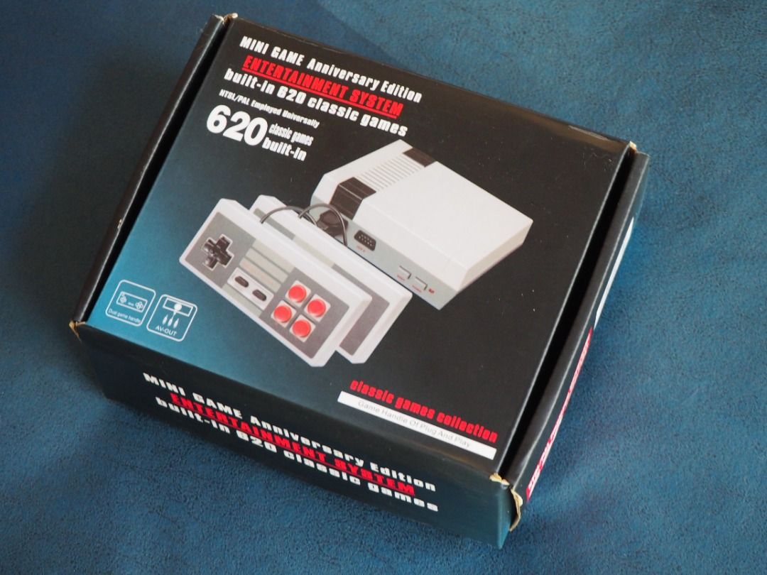 620 in 1 Game Console Plug and Play Vintage Retro, Video Gaming, Video ...