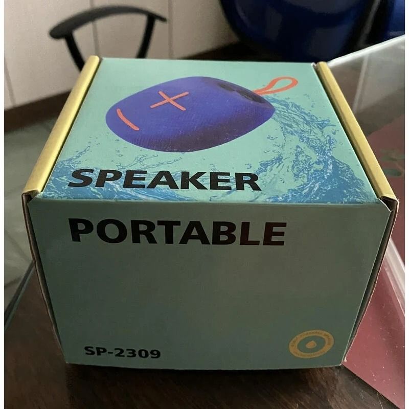全新~ PORTABLE SPEAKER 高質感防水藍芽音箱喇叭(SP-2309), 耳機及錄音音訊設備, Soundbar、揚聲器、藍牙喇叭 ...
