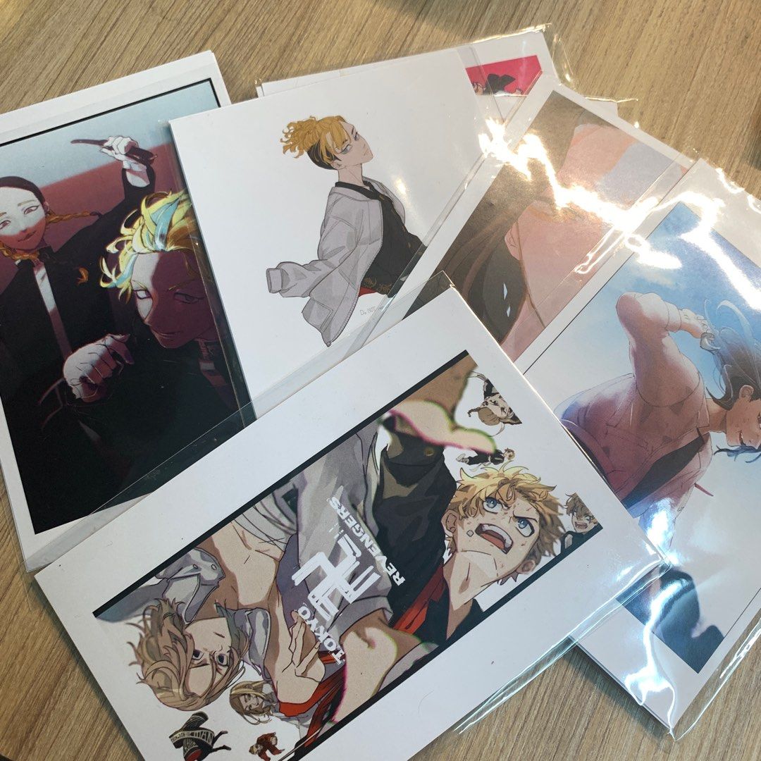 A5 prints tokyo revengers toman fanart postcard printed in japan ...
