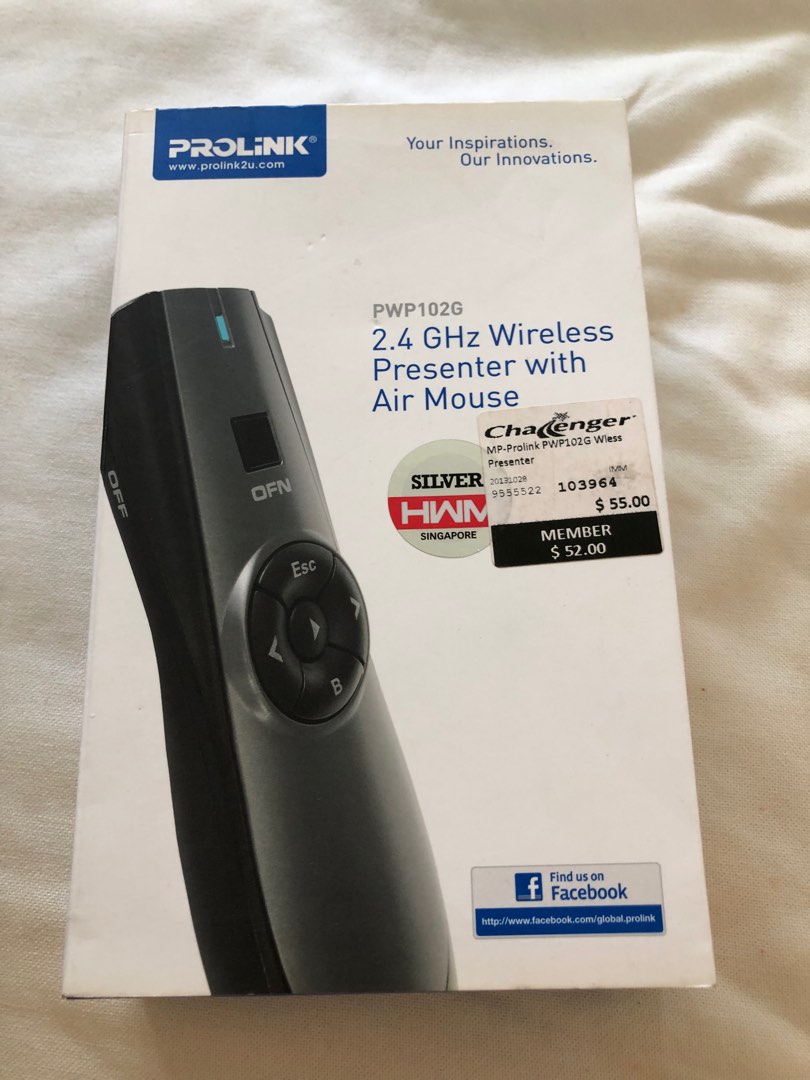 Air Mouse, Wireless Mouse, Wireless Pointer, Computers & Tech, Parts ...