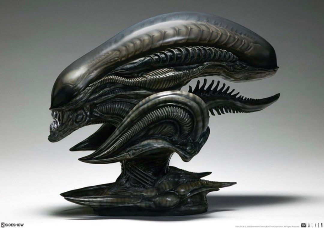 ALIEN XENOMORPH PARASITE MYTHOS 1/2 LEGENDARY SCALE BUST – SIDESHOW ...