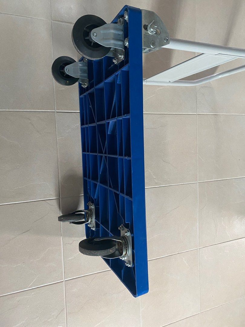 Apex PVC trolley - sturdy, good condition, Furniture & Home Living ...