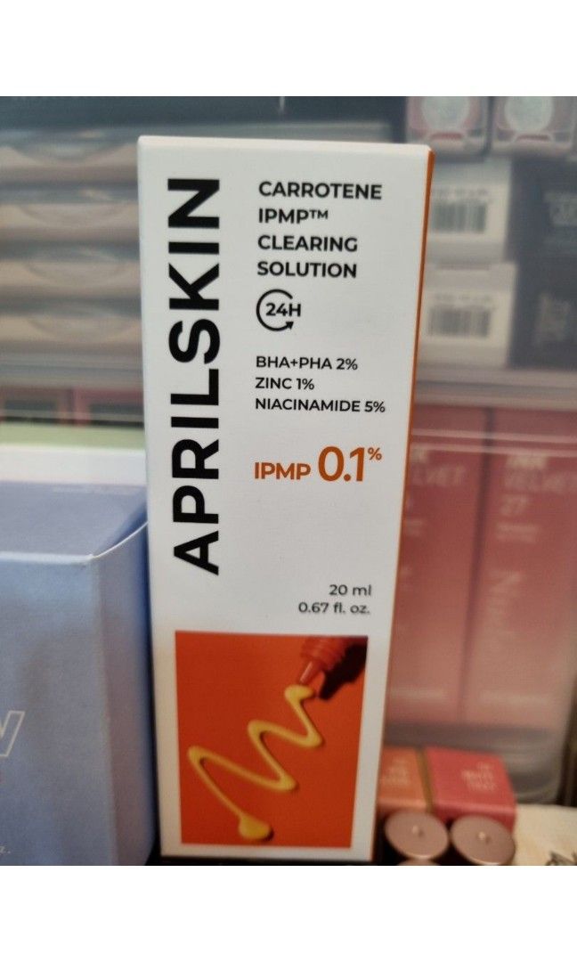 Aprilskin Carrotene IPMP Clearing Solution, Beauty & Personal Care, Face, Face Care on Carousell