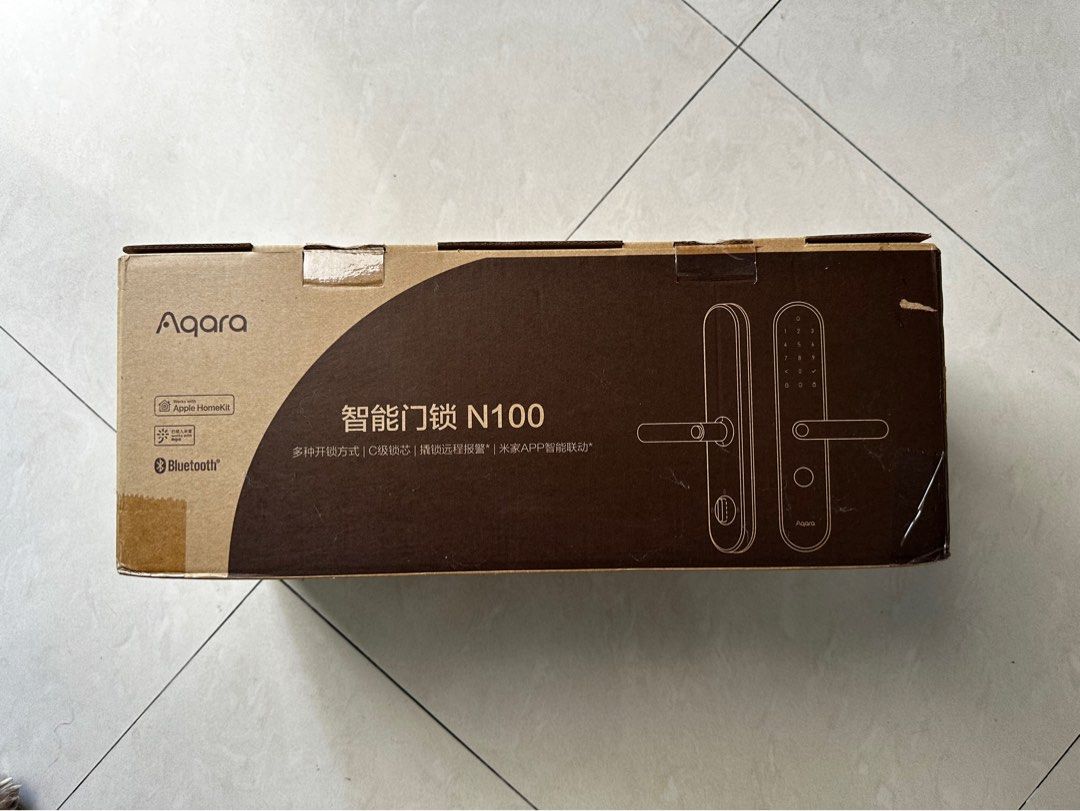 Aqara N100 HomeKit Smart Door Lock, Furniture & Home Living, Security ...
