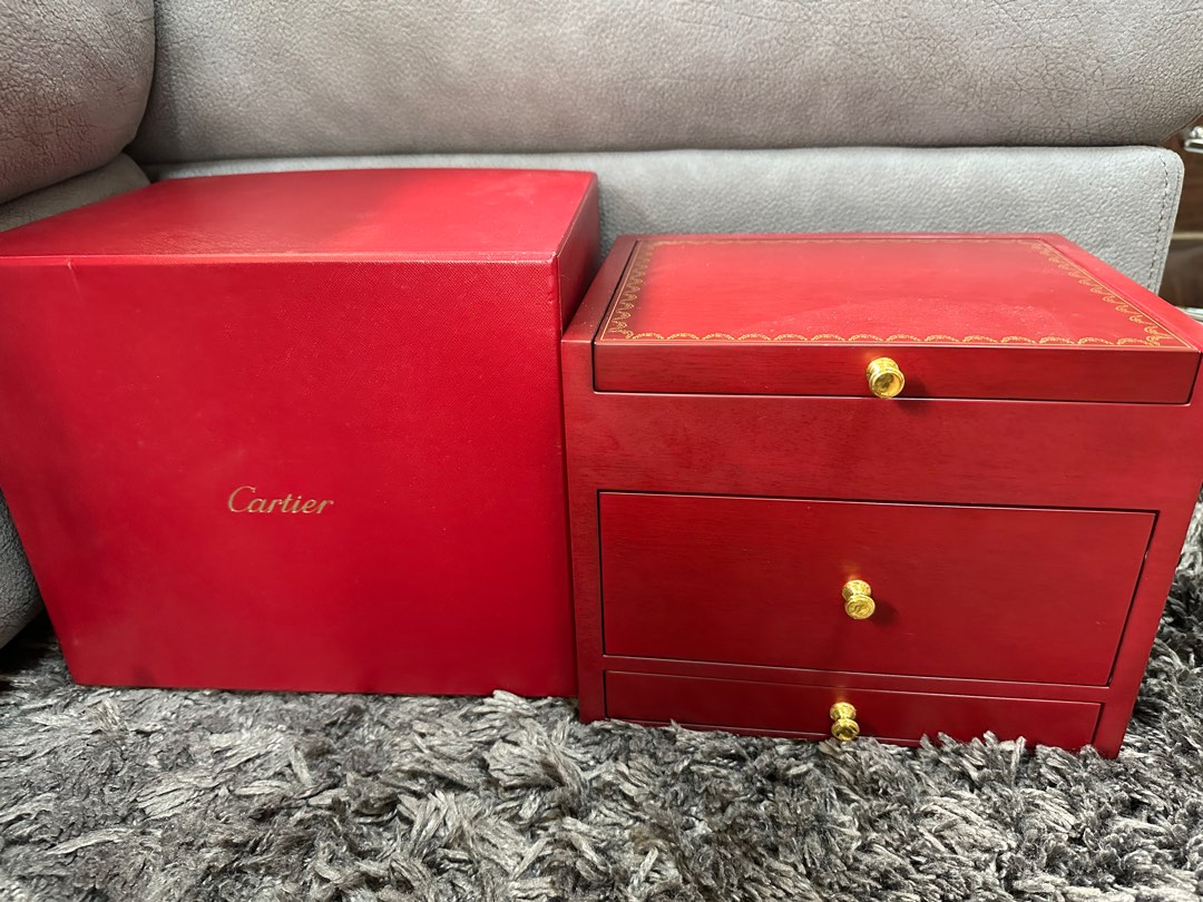 Authentic Cartier Jewelry Box on Carousell