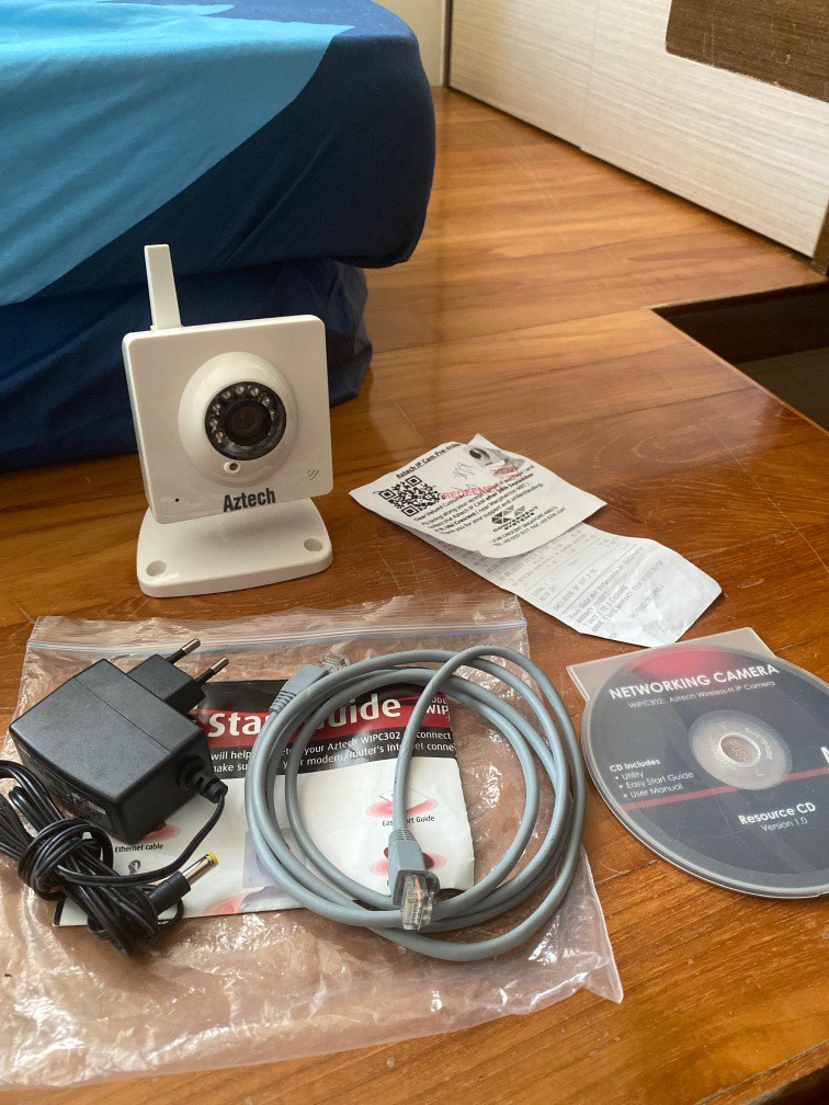 Aztech Wireless IP Camera, Furniture & Home Living, Security & Locks ...