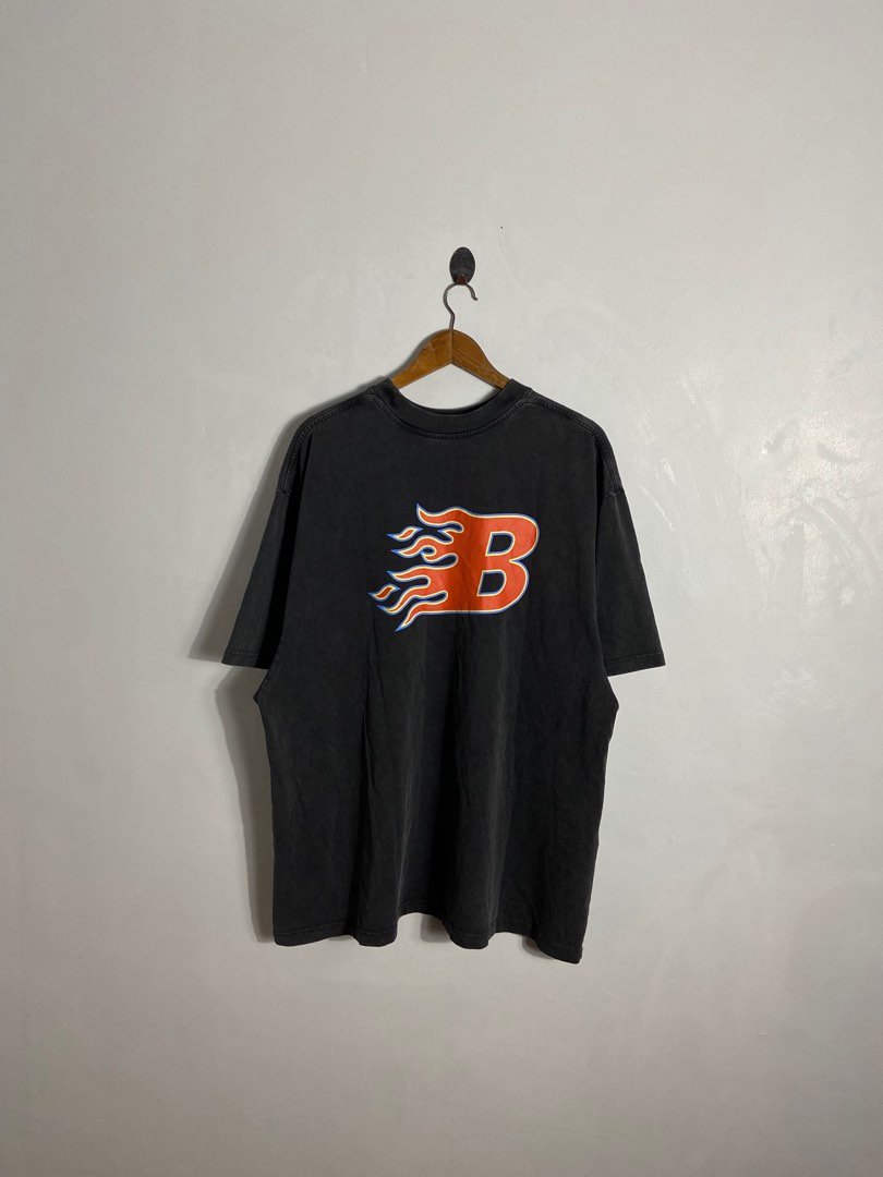 Balenciaga - B Flame Tee on Carousell