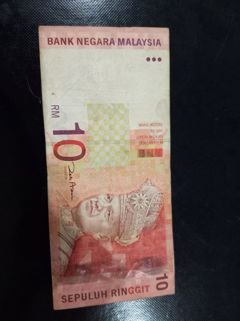 Banknotes RM 10 ZD replacement 11th series, Hobbies & Toys ...