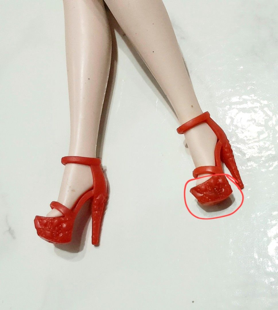 Barbie Doll Shoe Set on Carousell