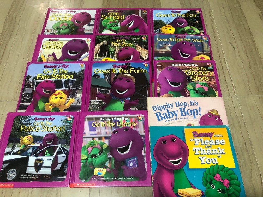 Barney books (hardcover), Hobbies & Toys, Books & Magazines, Children's ...